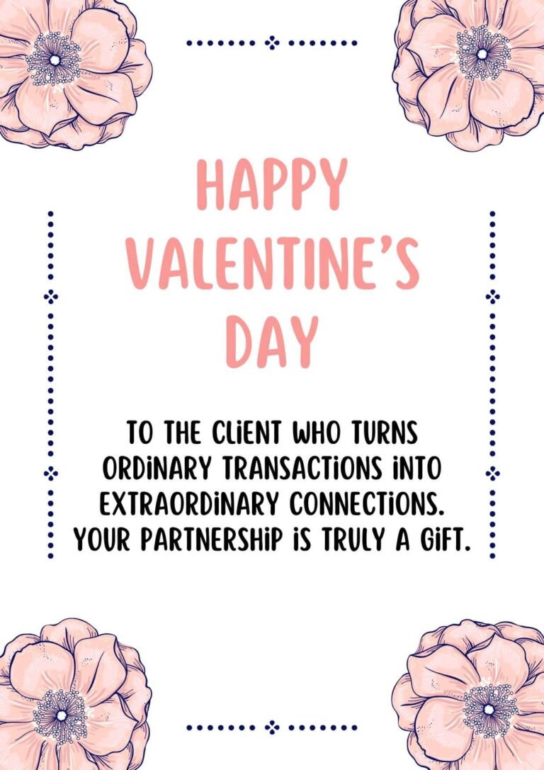 100 Professional Valentine’s Day Messages for Clients & Customers ...