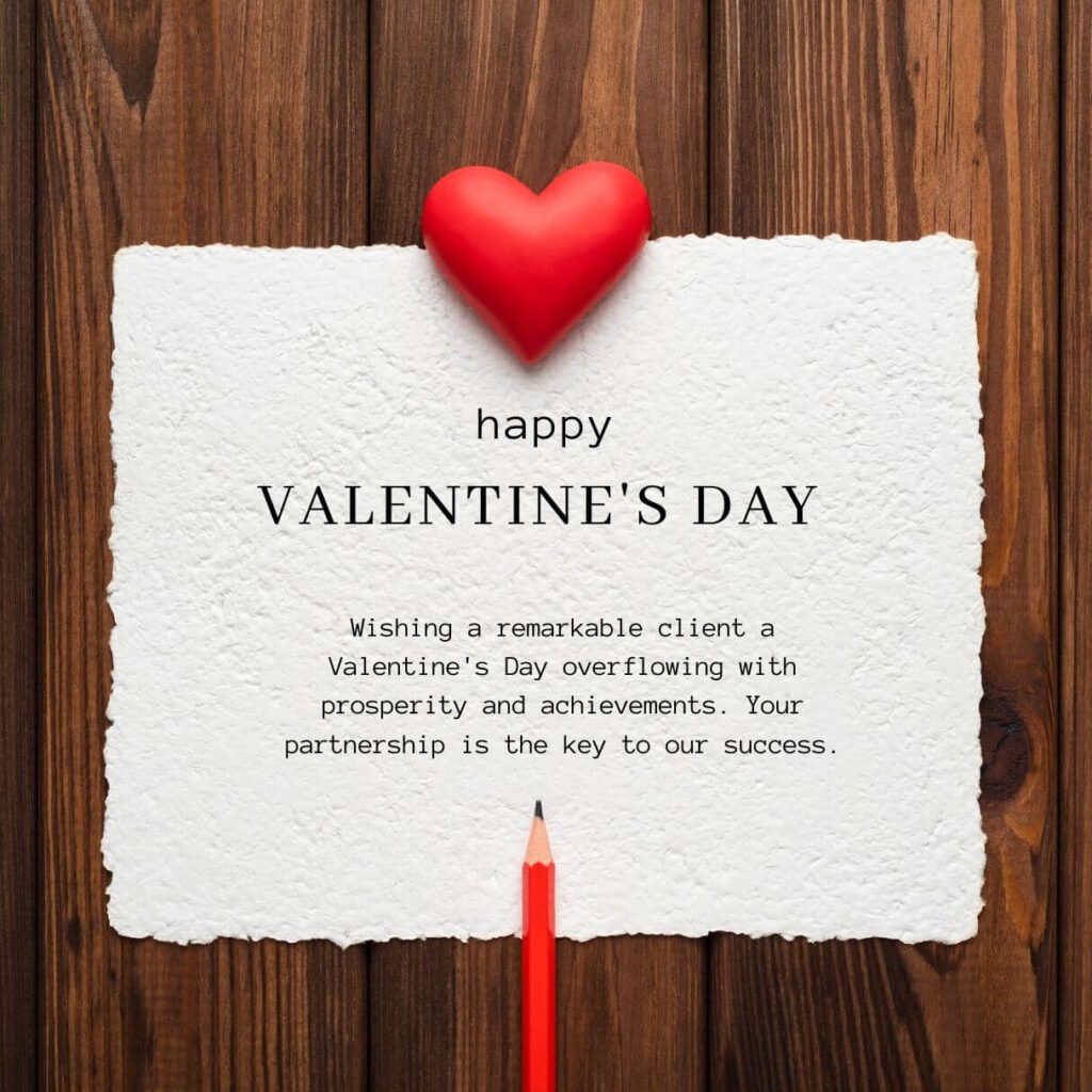 100 Professional Valentine’s Day Messages for Clients & Customers ...