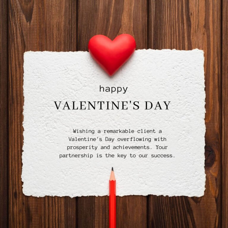 100 Professional Valentine’s Day Messages for Clients & Customers ...