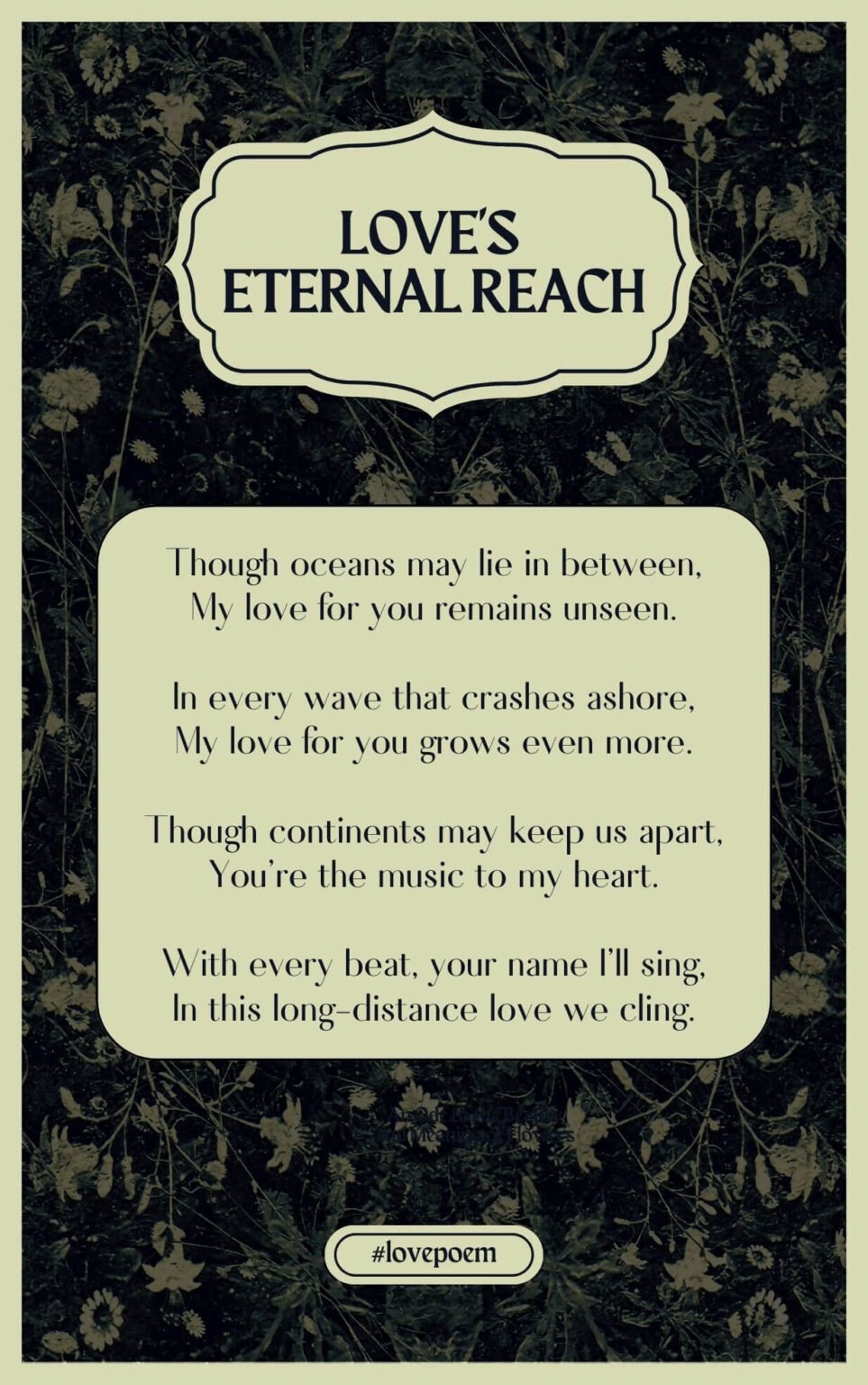 40+ Heart Touching Love Poems for Long-Distance Relationships ...