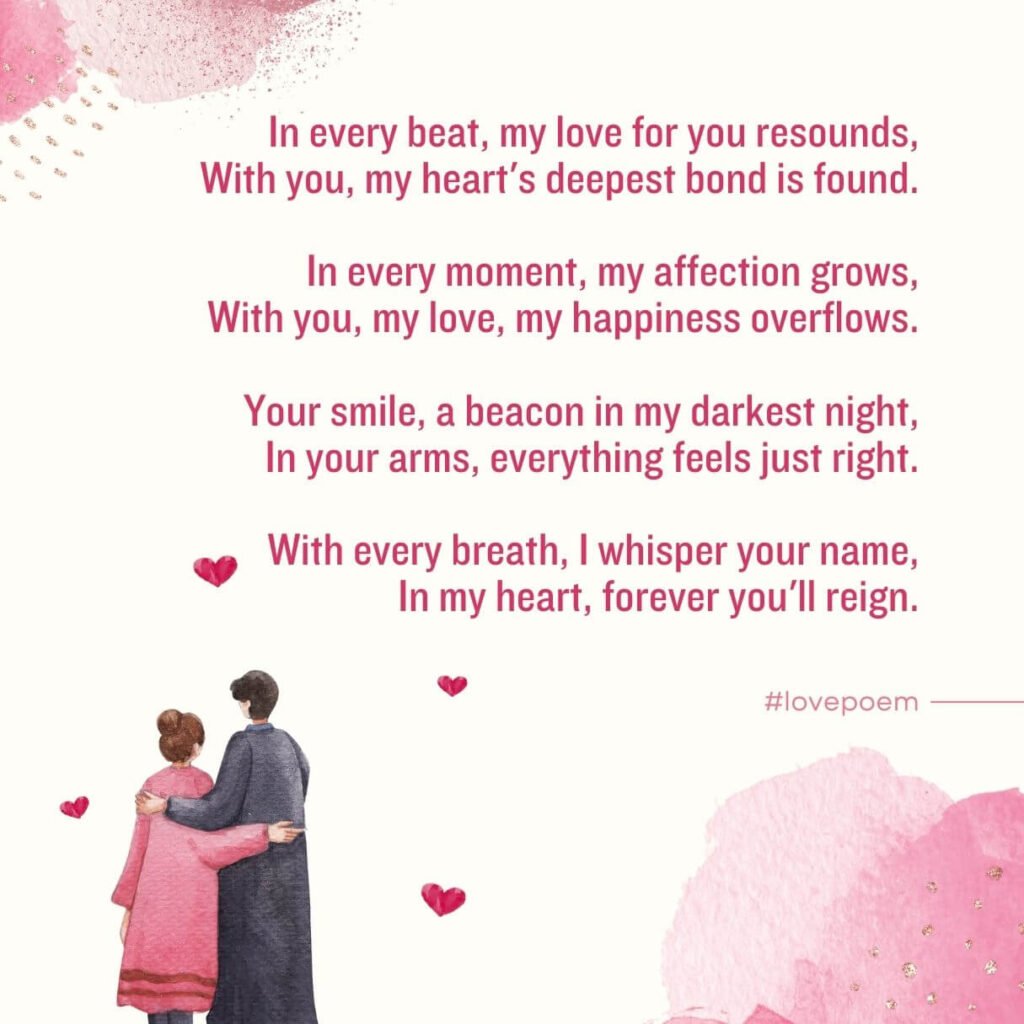 30+ Romantic Love Poems for Him (Boyfriend) - iPhone2Lovely