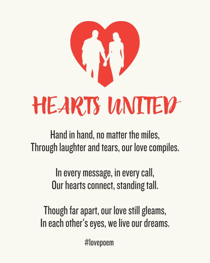 40+ Heart Touching Love Poems for Long-Distance Relationships ...