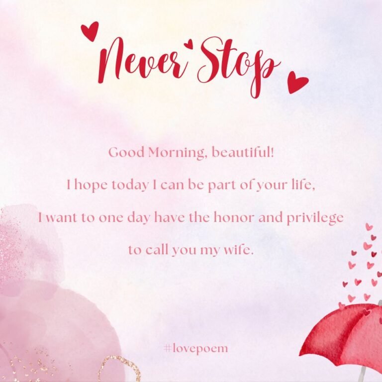 40+ Good Morning Love Poems For Her (Lovely Poem) - iPhone2Lovely