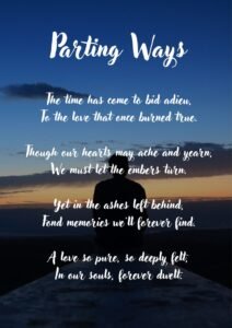 50+ Goodbye Love Poems For Him or Her (Emotional) - iPhone2Lovely