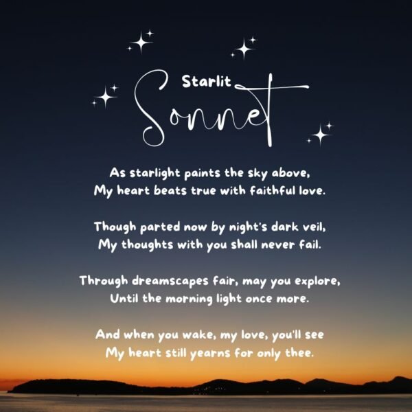 50+ Good Night Love Poems For Her (Cute and Heart Touching) - iPhone2Lovely