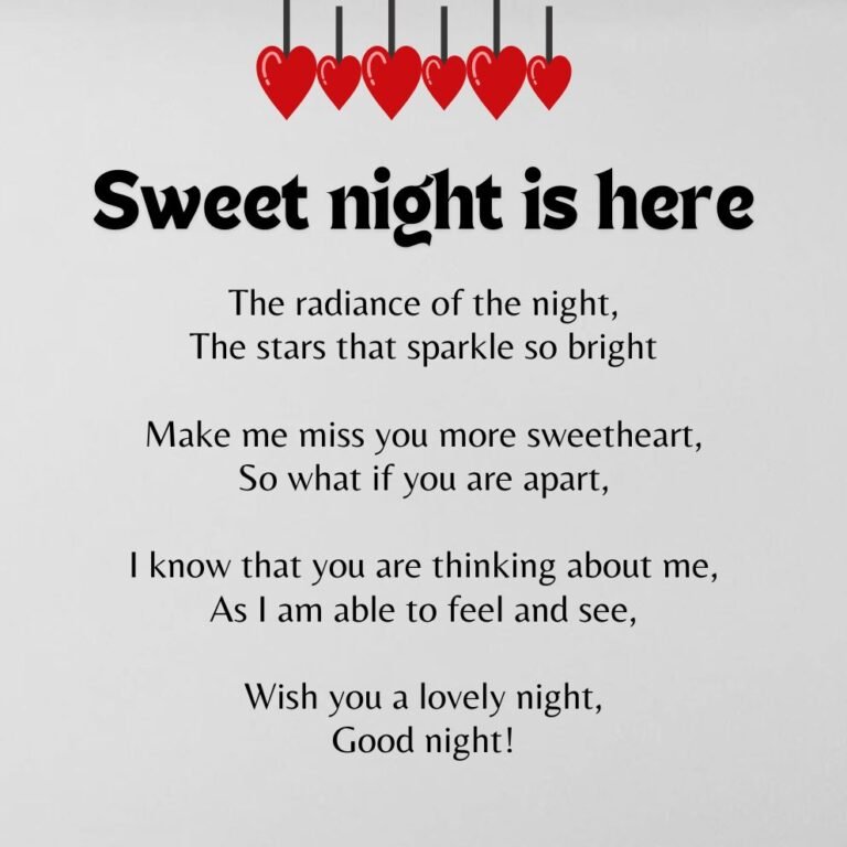 60+ Good Night Love Poems For Him (Sweet Bedtime Poetry) - iPhone2Lovely