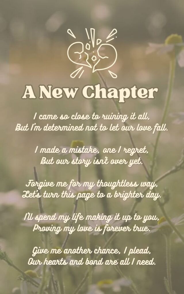 40+ Forgive Me Poems (Emotional And Deep) - iPhone2Lovely