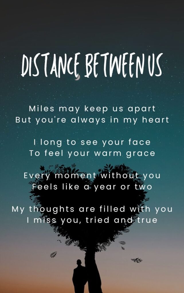 40+ I Miss You Poems (Cute, Emotional & Heart Felting) - iPhone2Lovely