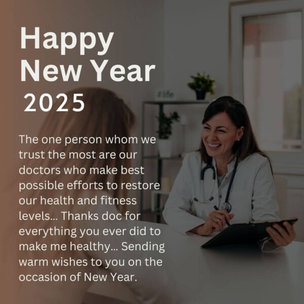 45 Best Happy New Year Wishes for the Doctors 2026 - iPhone2Lovely