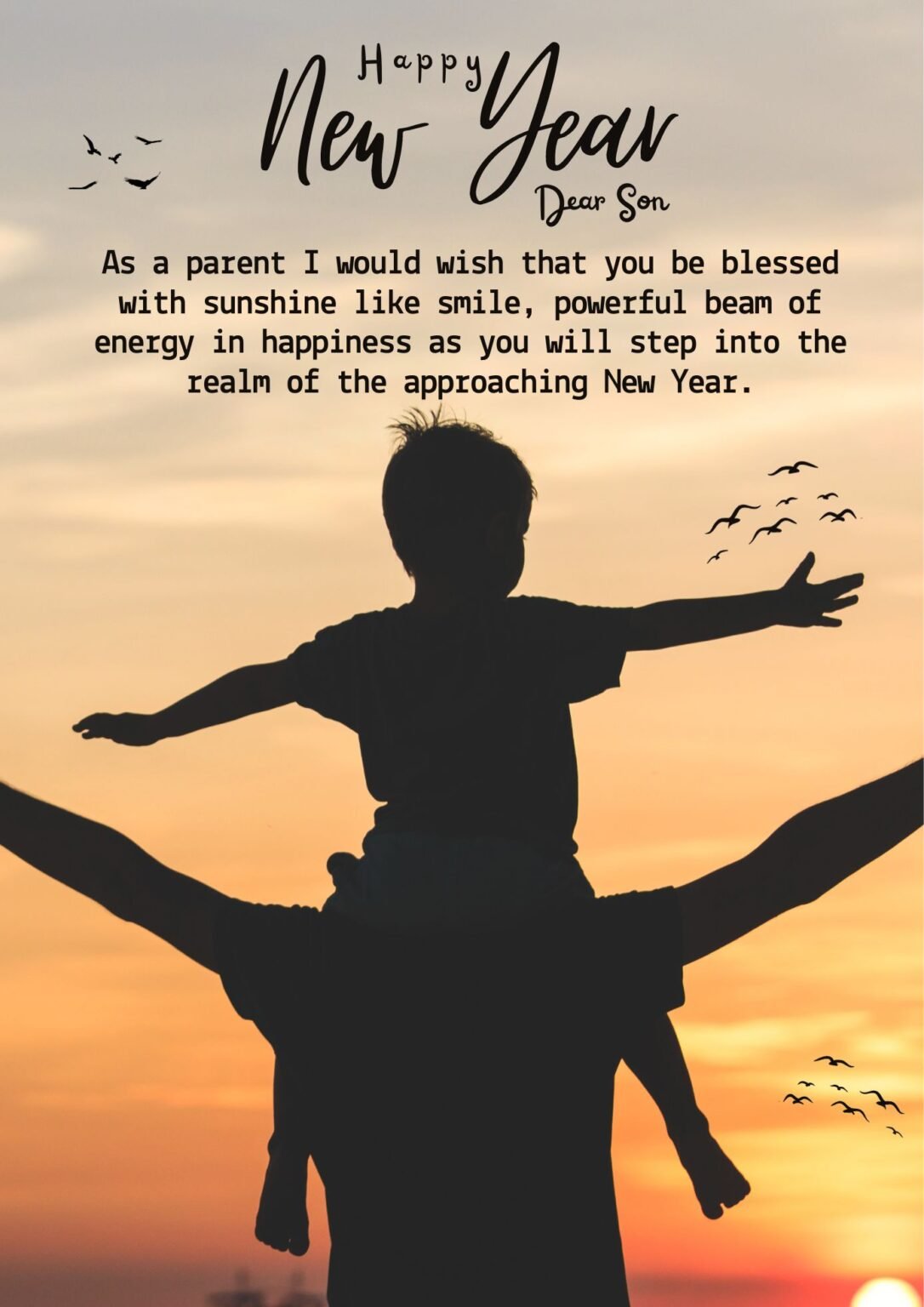 200 Happy New Year Wishes for Son 2026 (with Images) - iPhone2Lovely