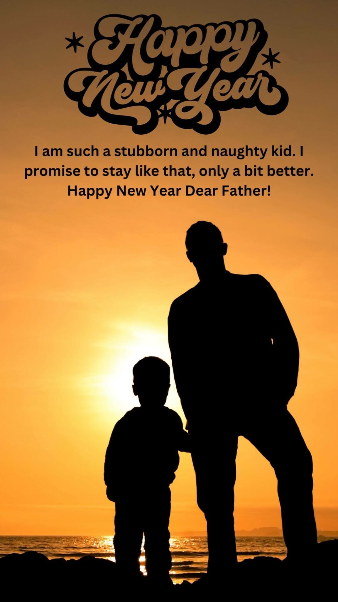 80 Happy New Year 2026 Wishes for Dad (Father) with Images - iPhone2Lovely