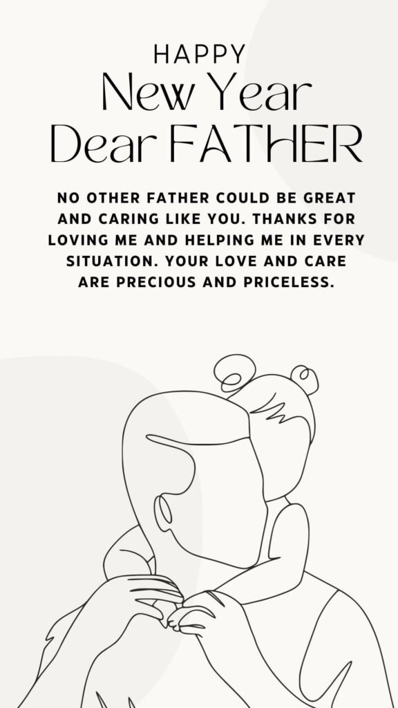 80 Happy New Year 2026 Wishes for Dad (Father) with Images - iPhone2Lovely