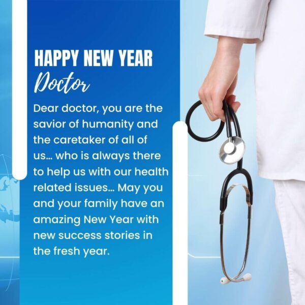 45 Best Happy New Year Wishes for the Doctors 2026 - iPhone2Lovely