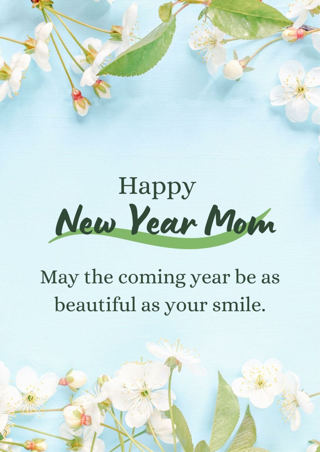 110 Happy New Year 2026 Wishes for Mom (with Images) - iPhone2Lovely