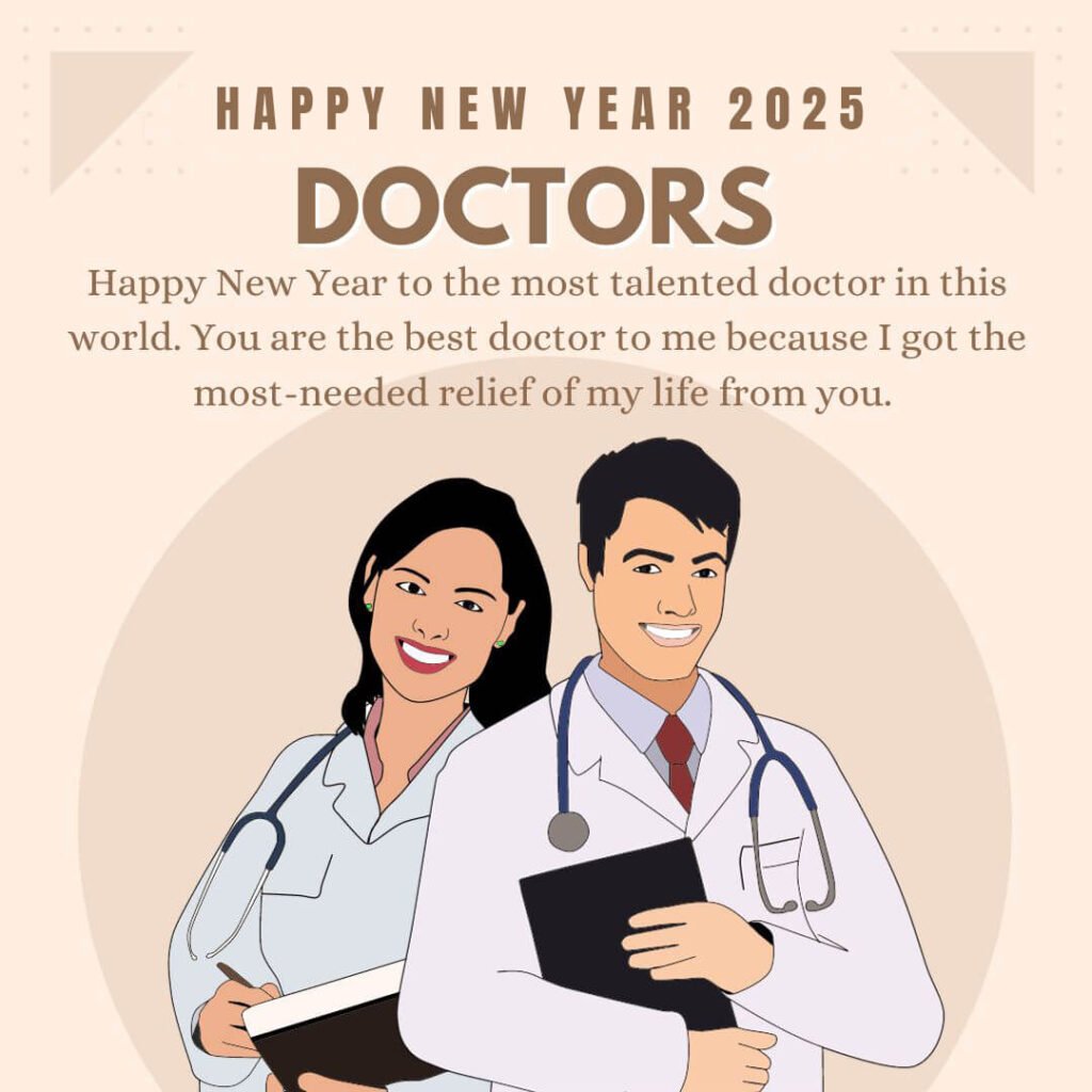 45 Best Happy New Year Wishes for the Doctors 2026 - iPhone2Lovely