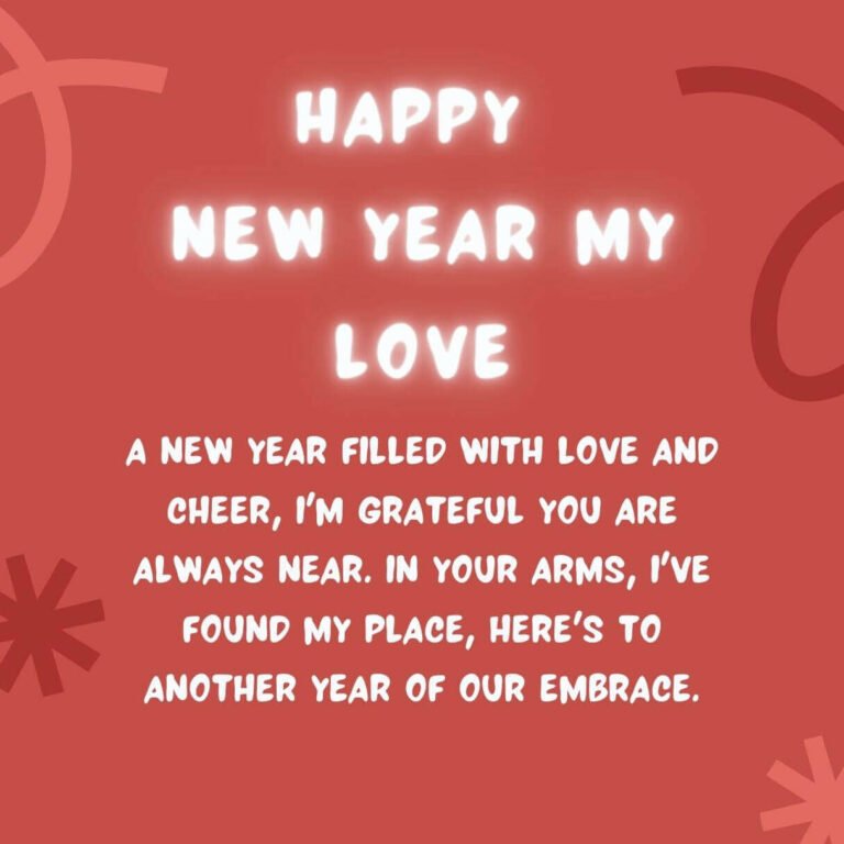 30 Happy New Year Love Poems for Her 2025 With Images - iPhone2Lovely