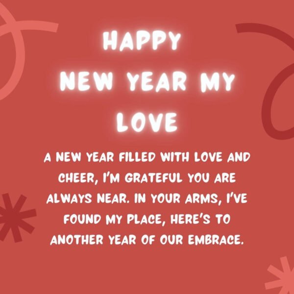 35+ Happy New Year Love Poems for Her 2026 With Images - iPhone2Lovely