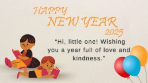 100 Happy New Year 2026 Wishes for Kids (Children) - iPhone2Lovely
