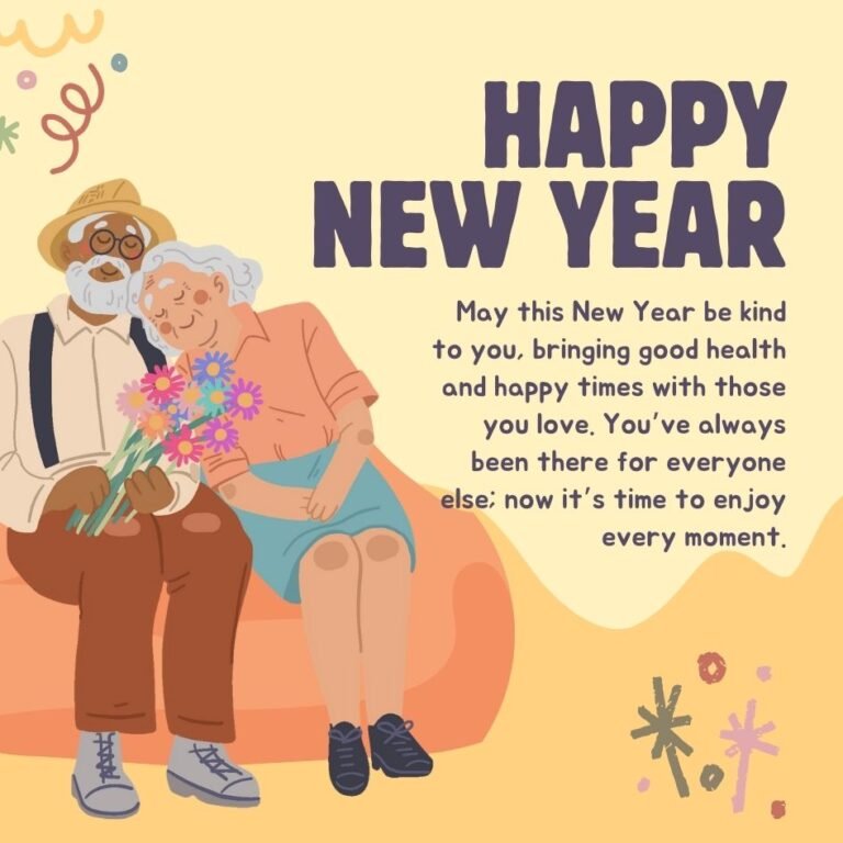 100 Happy New Year 2026 Wishes for Seniors (With Images) - iPhone2Lovely