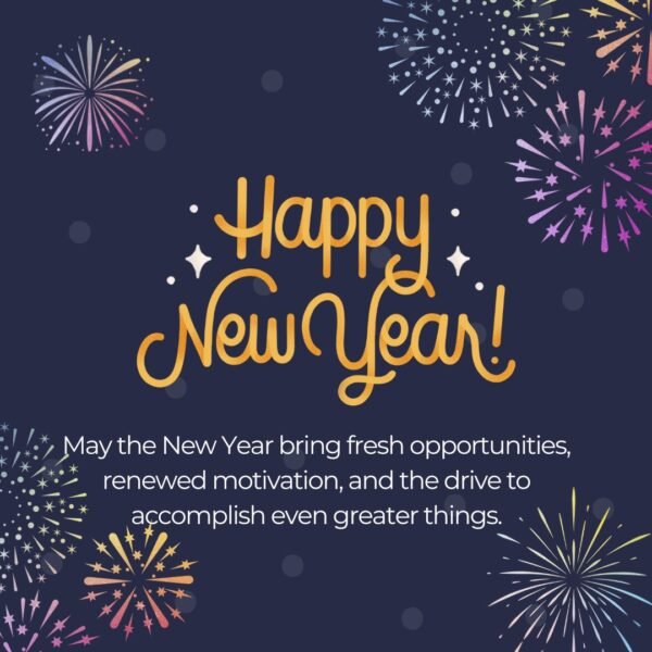 100+ Professional Happy New Year Wishes (2026) - iPhone2Lovely