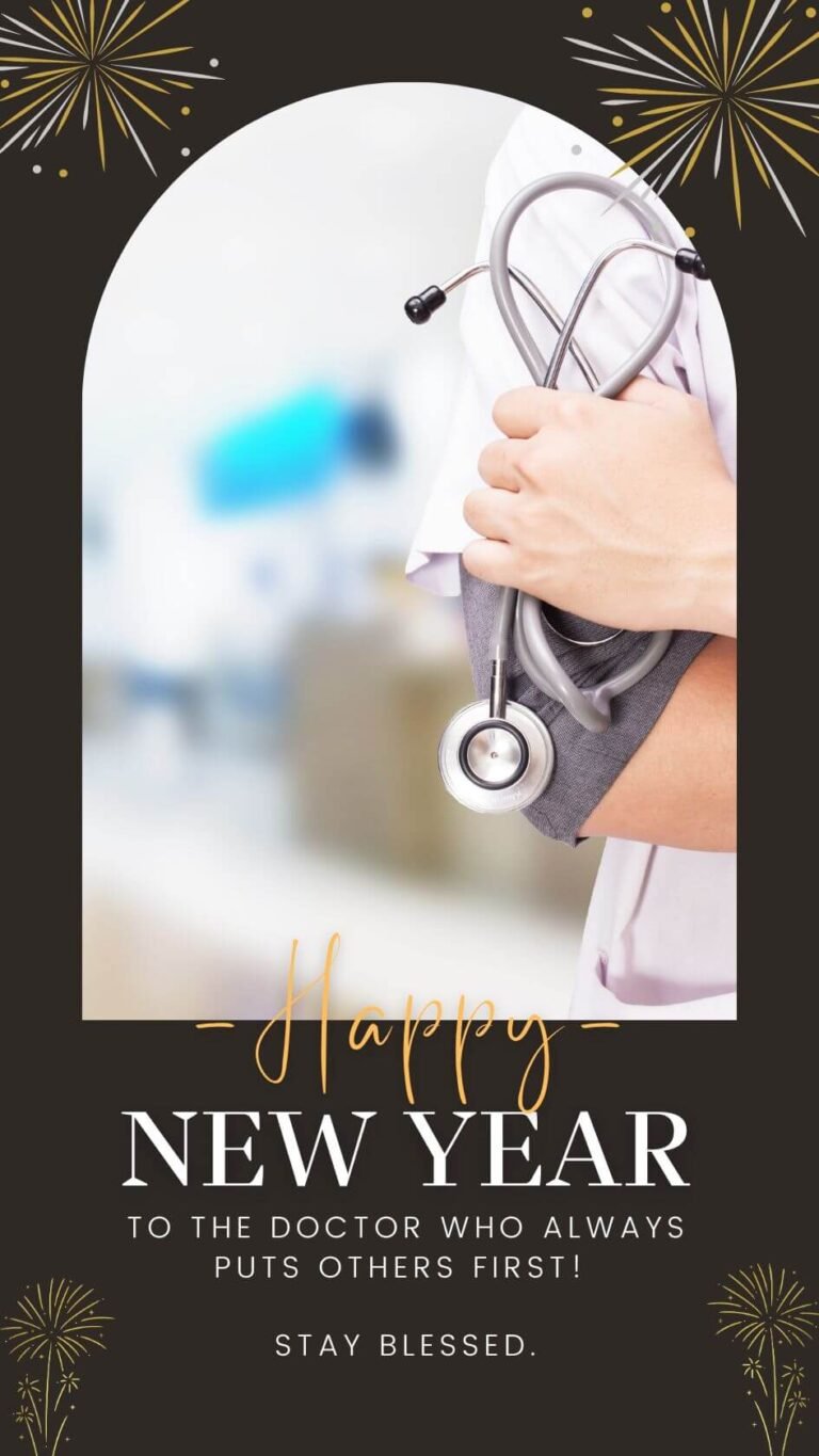 45 Best Happy New Year Wishes for the Doctors 2026 - iPhone2Lovely
