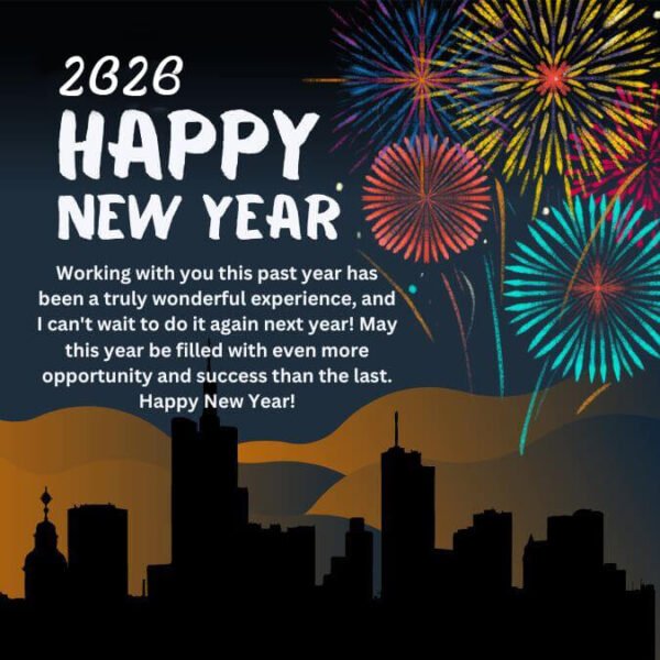 100+ Professional Happy New Year Wishes (2026) - iPhone2Lovely