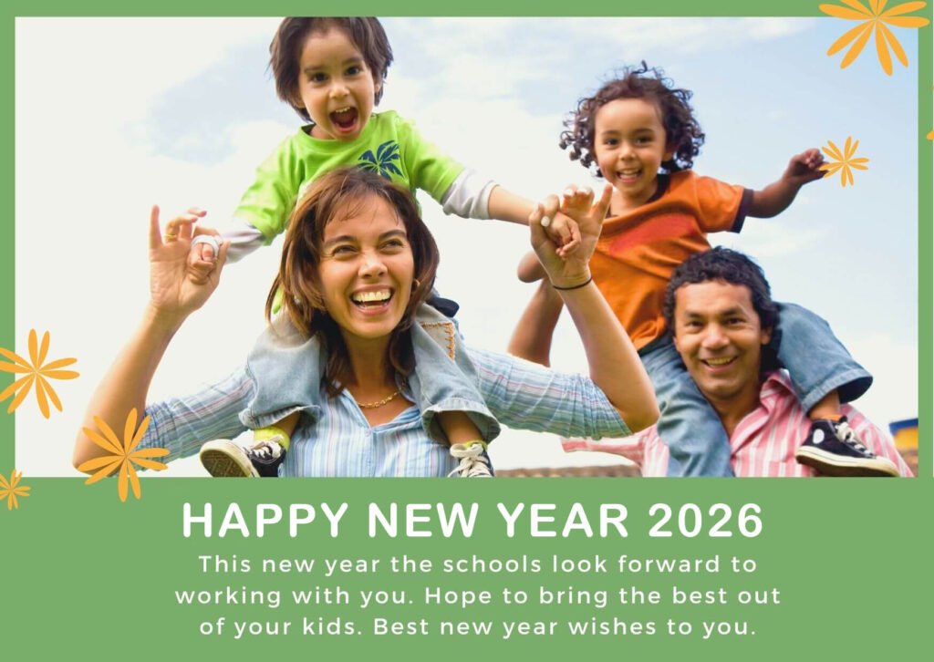 40+ Happy New Year Wishes From School to Parents 2026 - iPhone2Lovely