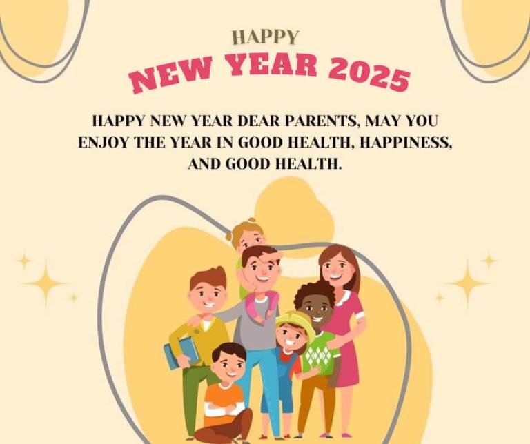 40+ Happy New Year Wishes From School to Parents 2026 - iPhone2Lovely