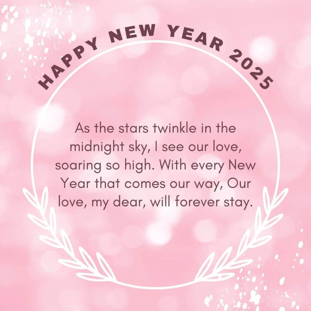 50 Romantic Happy New Year 2026 Poems for Him (with Images) - iPhone2Lovely