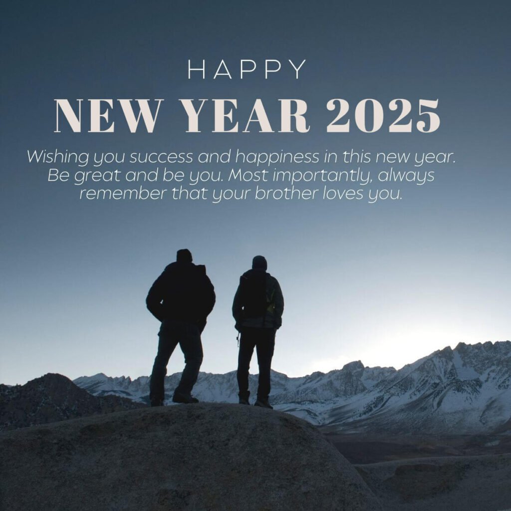 60 Happy New Year Wishes for Brother 2026 - iPhone2Lovely