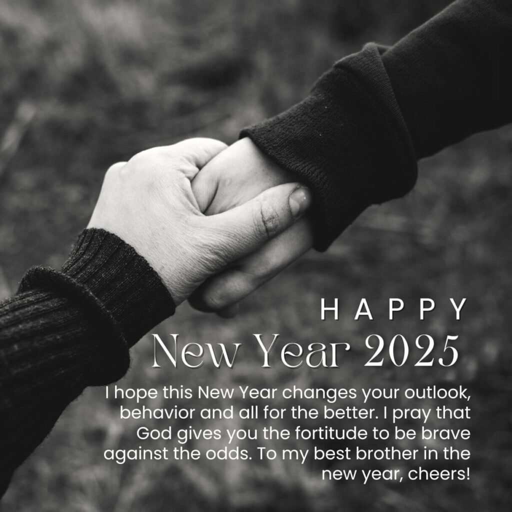 60 Happy New Year Wishes for Brother 2026 - iPhone2Lovely
