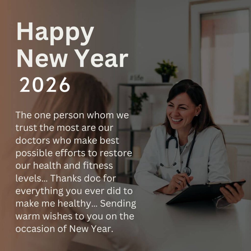 45 Best Happy New Year Wishes for the Doctors 2026 - iPhone2Lovely